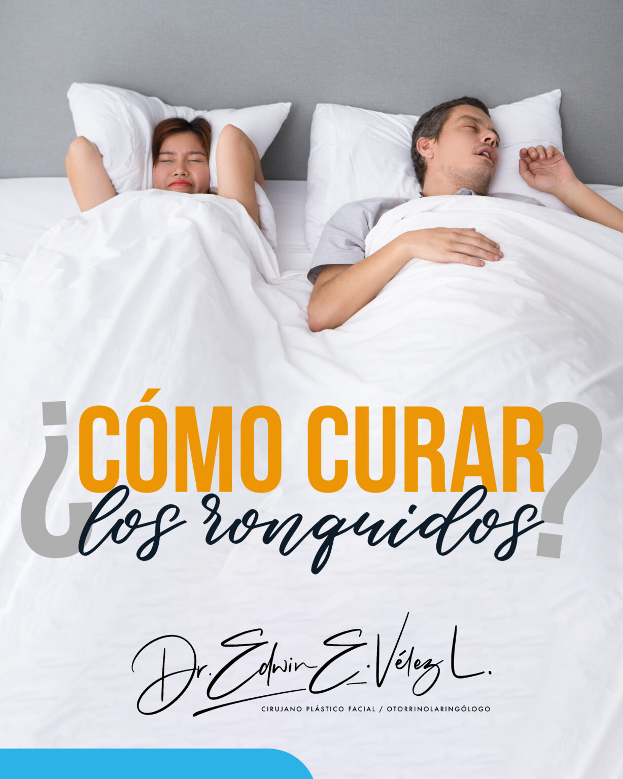 ¿Cómo curar los ronquidos? - Doctor Edwin Vélez