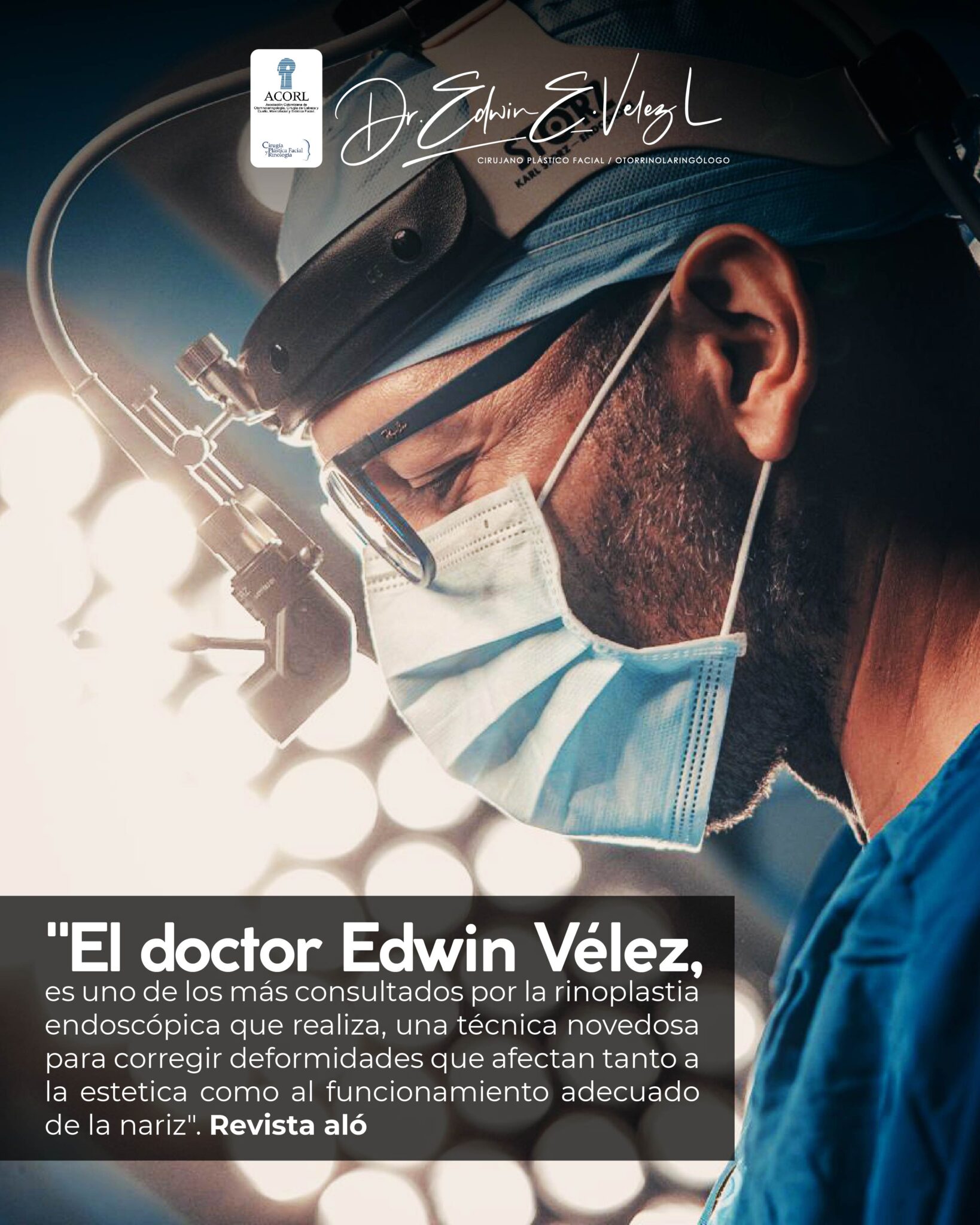Innovación a la vanguardia en cirugía plástica facial - Doctor Edwin Vélez